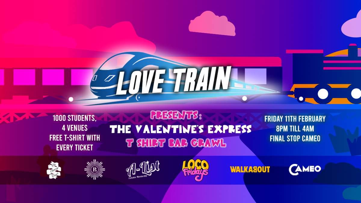 LoveTrain 2022 - The Valentine's Express 💕 at George Tapps, Vodka ...