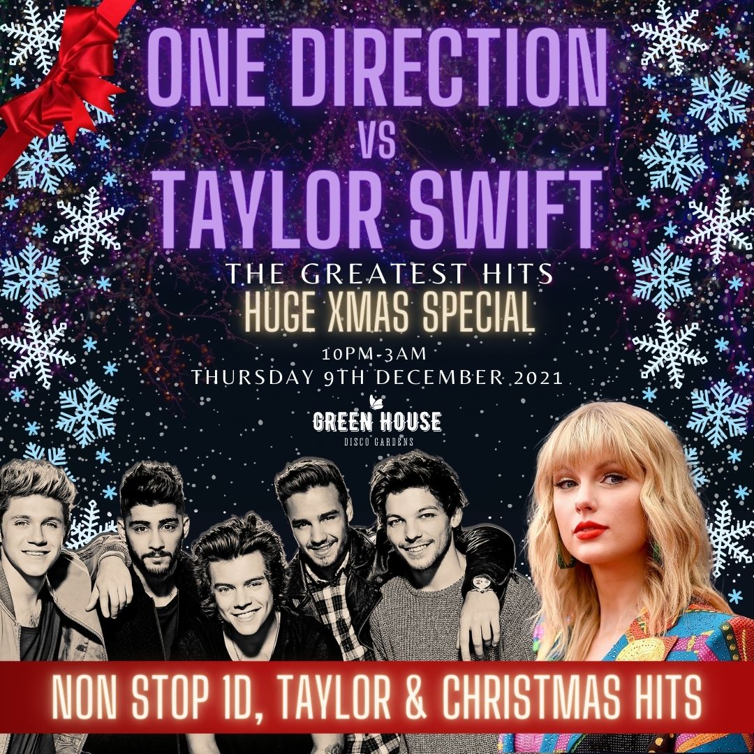 ONE DIRECTION VS TAYLOR SWIFT: THE GREATEST HITS! XMAS SING-A-LONG ...