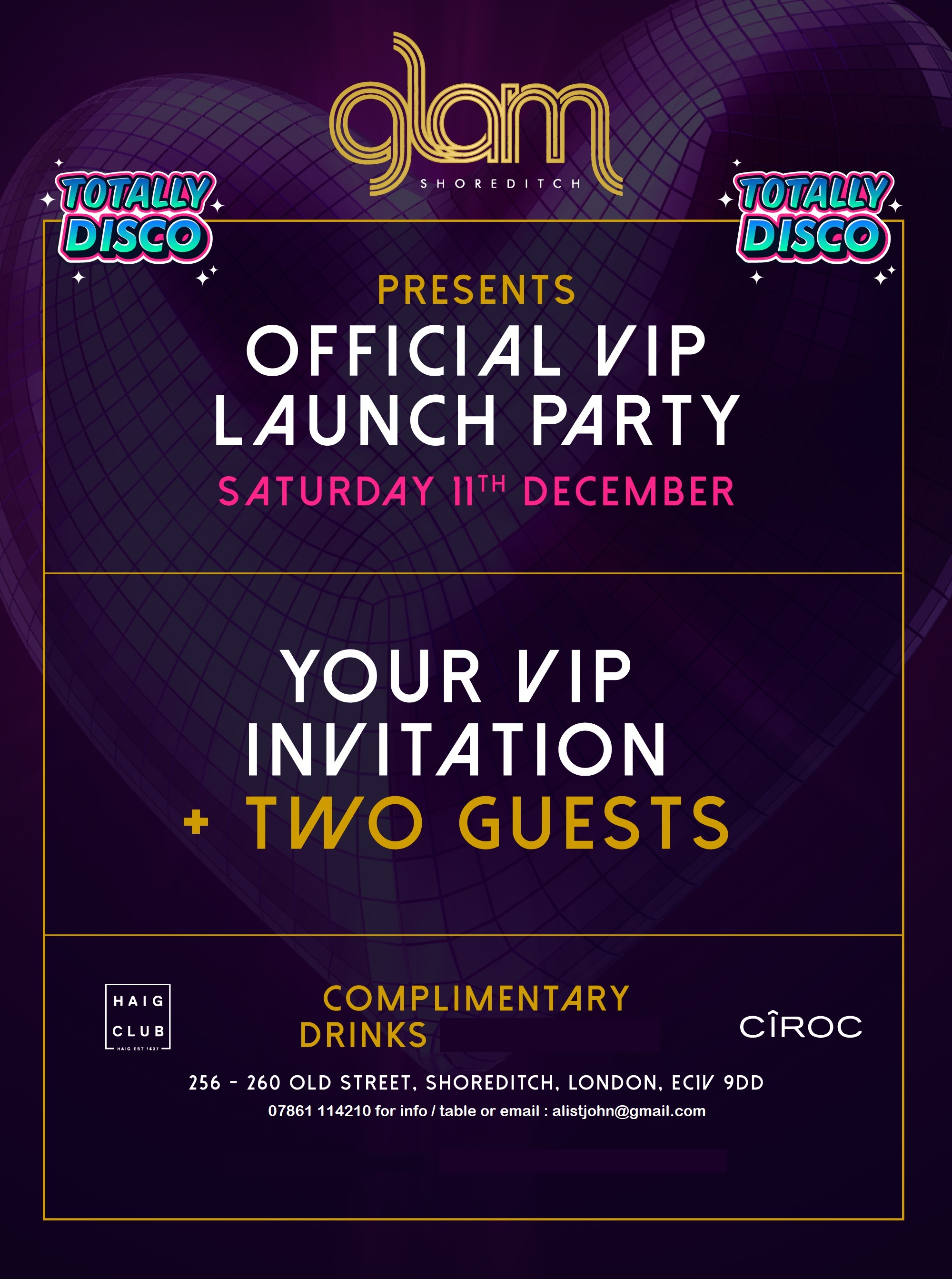 Free entry and drinks reception / VIP Preview of a stunning new ...