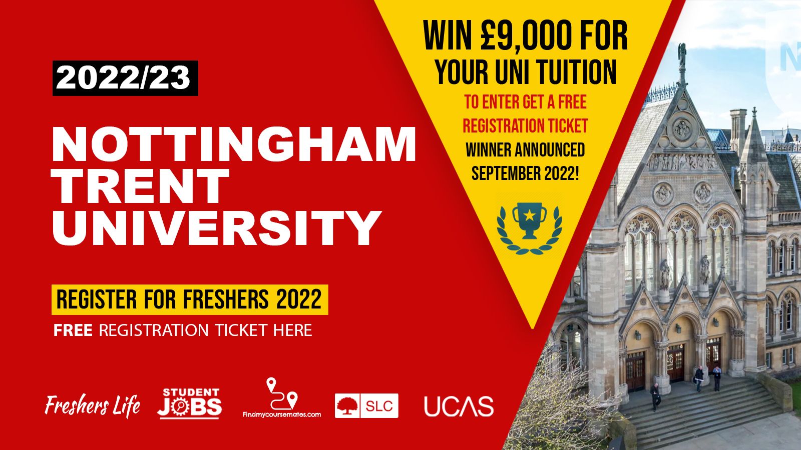 Nottingham - Freshers Registration at Multiple Venues, Nottingham on ...