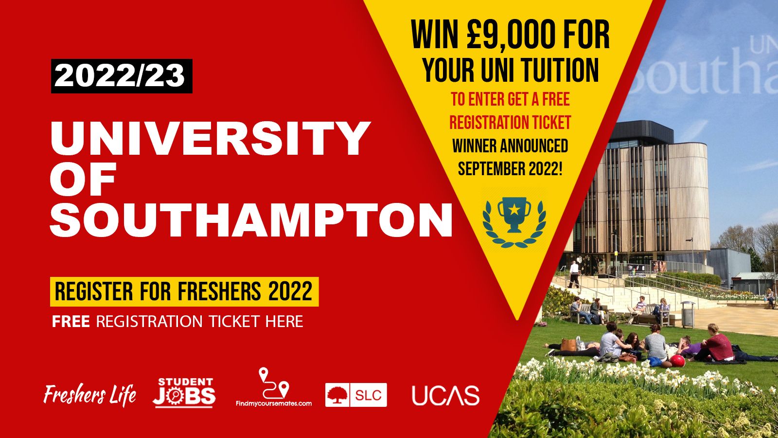Southampton - Freshers Registration at Multiple Venues, Southampton on ...