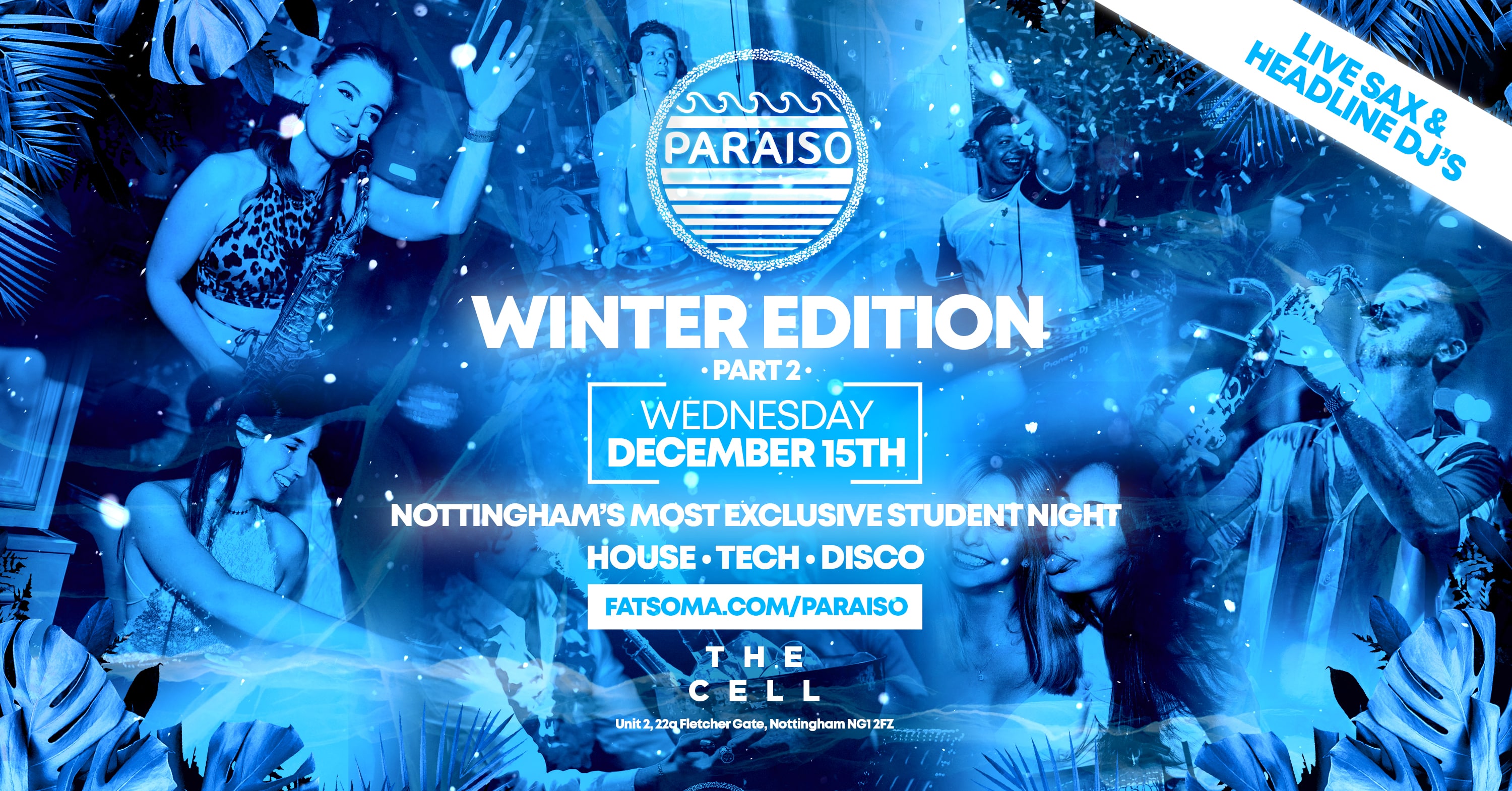 PARAISO - END OF TERM - WINTER EDITION - 15/12/12 at The Cell ...
