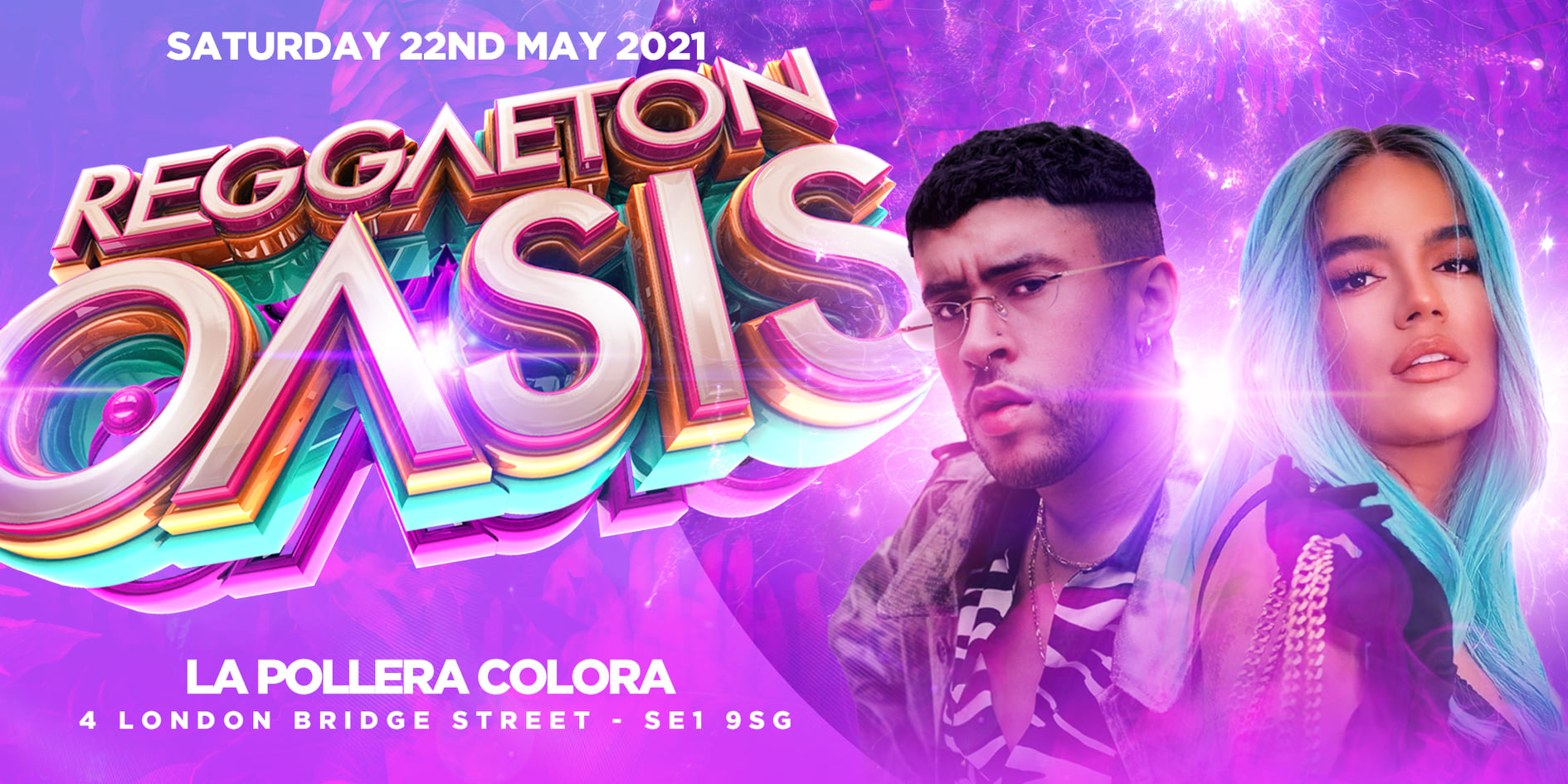 REGGAETON OASIS @ LA POLLERA COLORA - SATURDAY 22ND MAY 2021 at La ...