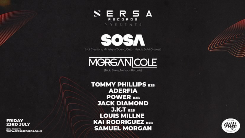 SERSA RECORDS PRESENTS SOSA- FREEDOM FRIDAY at The HiFi Club, Leeds on ...