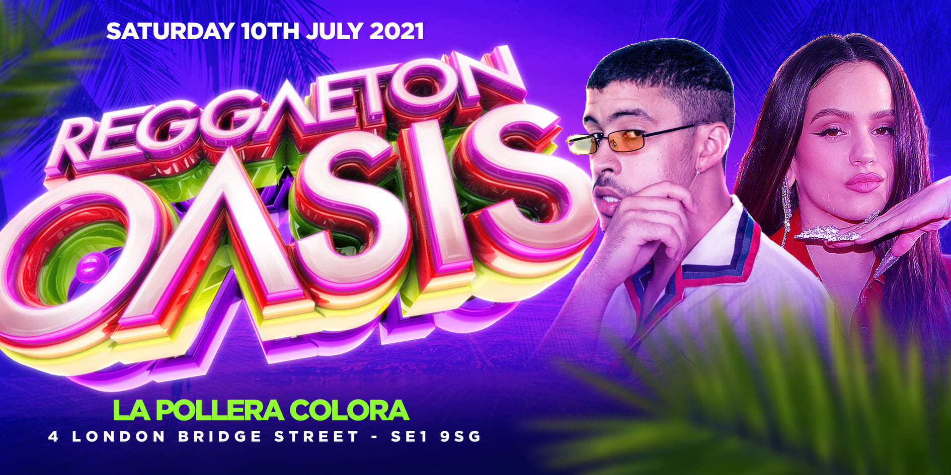 REGGAETON OASIS @ LA POLLERA COLORA - SATURDAY 10TH JULY 2021 - Over 21's Event at La Pollera ...