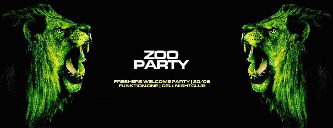 Nottingham Freshers 2021 Welcome Party | ZOO Theme Special at The Cell ...