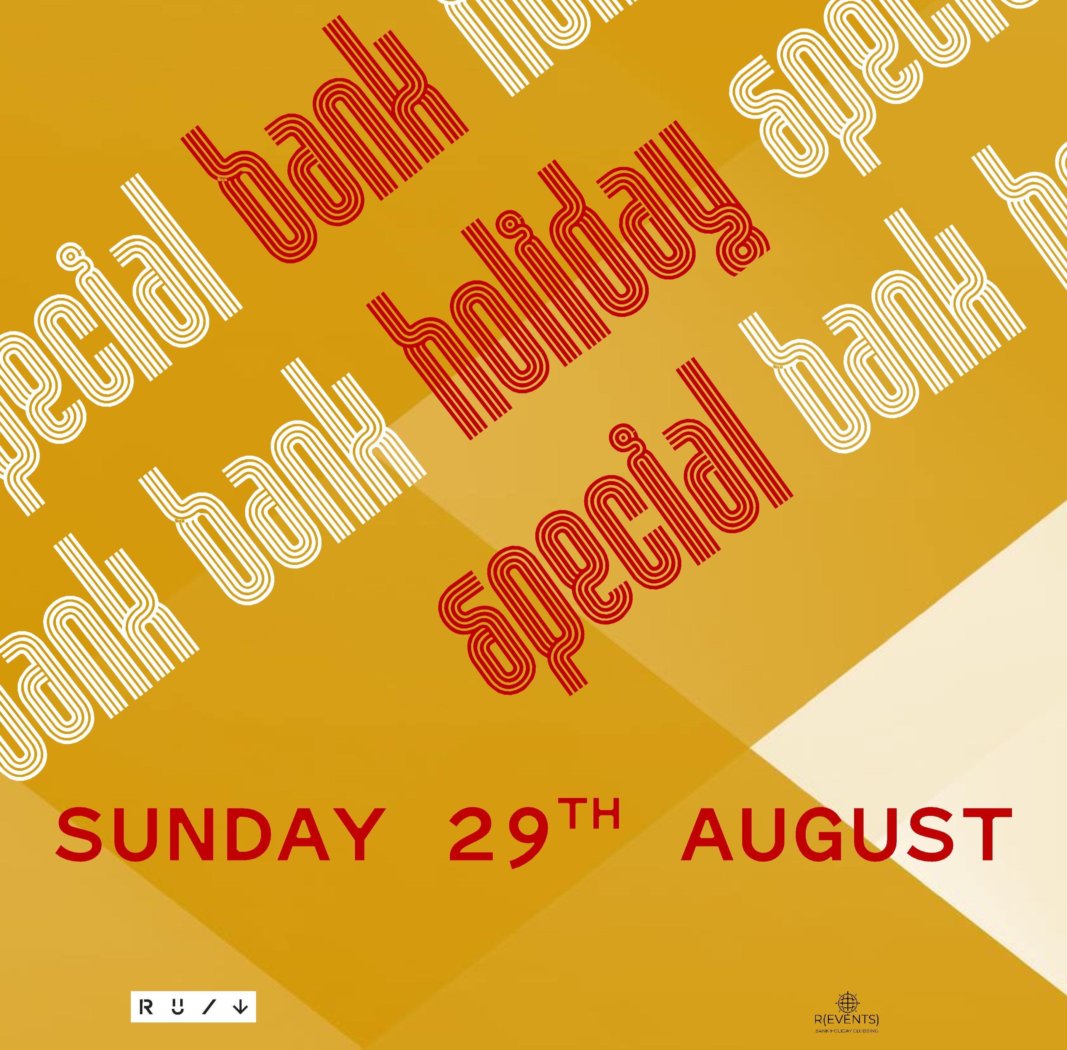 BANK HOLIDAY SUNDAY @ THE ROXY at The Roxy, London on 29th Aug 2021 ...