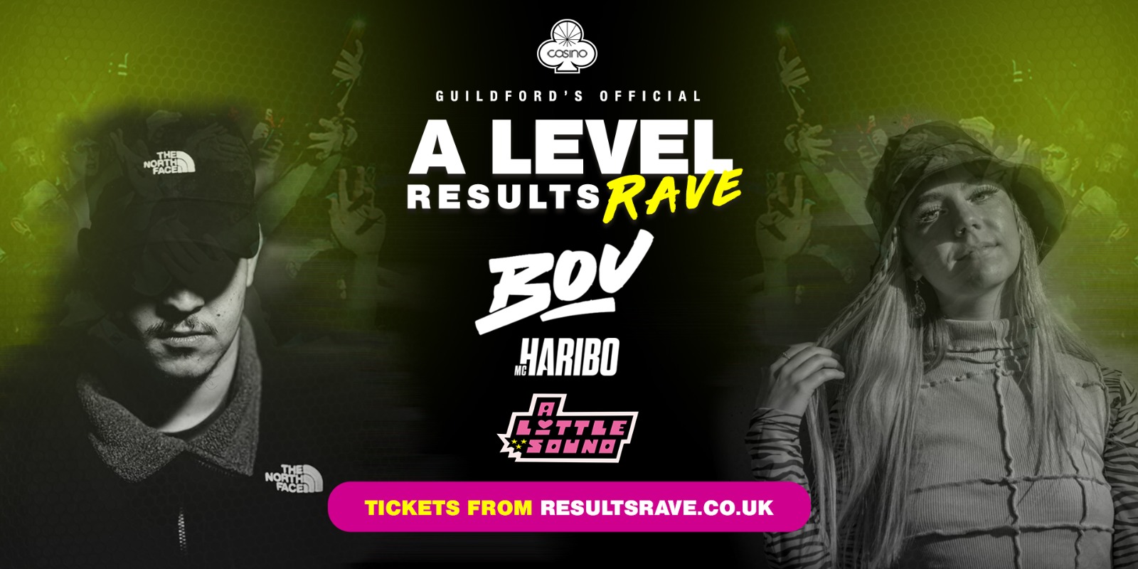Guildford's A Level Results Rave 2021 - Bou x A Little Sound x MC ...