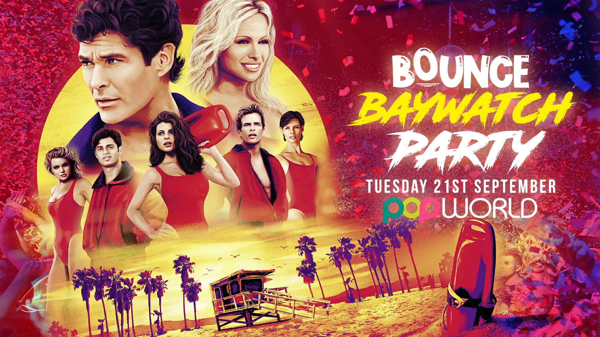 Bounce Baywatch Party | 21.09 at Popworld Nottingham, Nottingham on ...