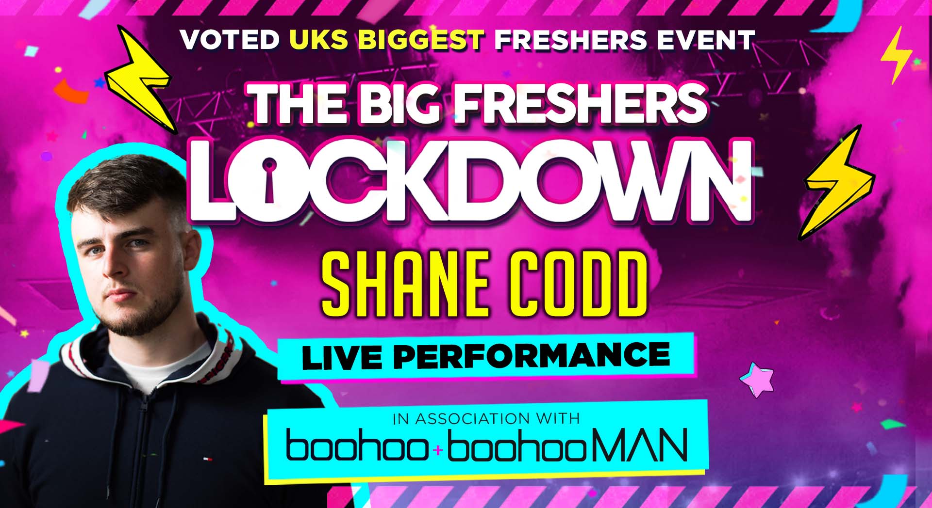 BRISTOL FRESHERS - BIG FRESHERS LOCKDOWN PRESENTS SHANE CODD!! in ...
