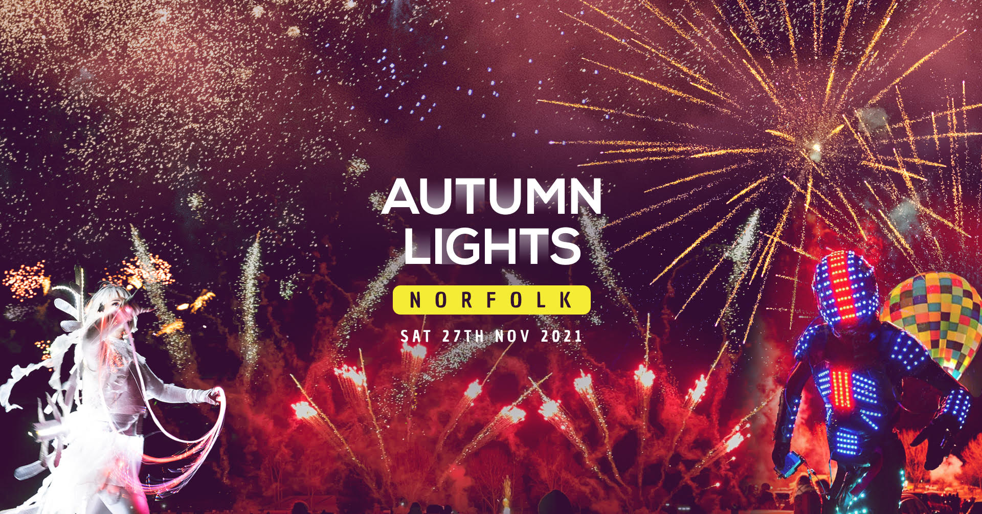 Autumn Lights - Norfolk 2021 at Norfolk Showground Arena, Costessey on ...