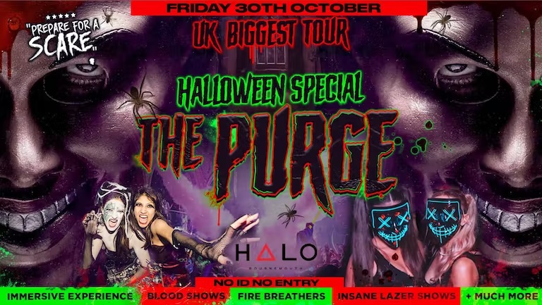 Halloween Purge Bournemouth 2022 | Bournemouth's Biggest & Immersive ...