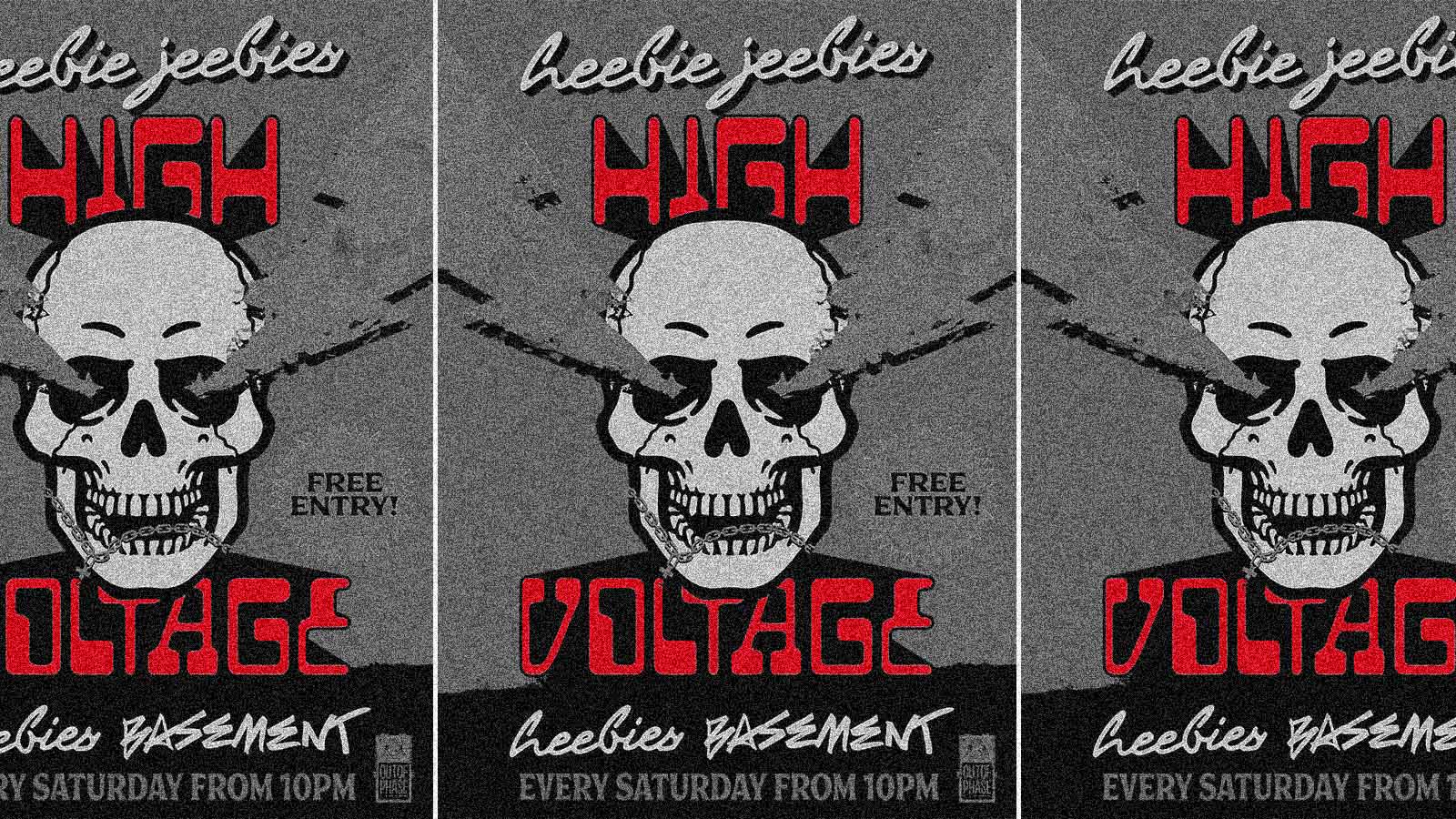 ⚡ FREE Indie Night ⚡ High Voltage Halloween Special in Heebies Basement ...