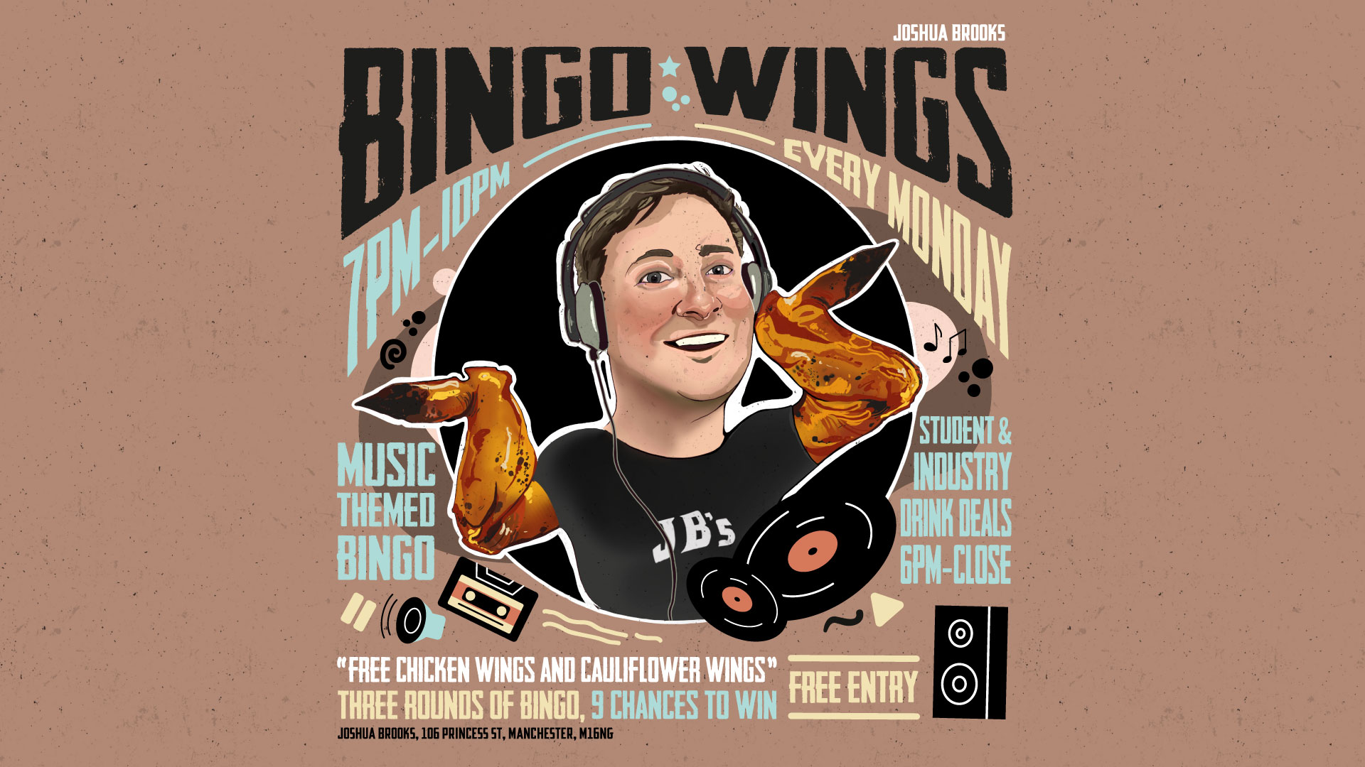 Bingo Wings at Joshua Brooks, Manchester on 31st Oct 2022 | Fatsoma