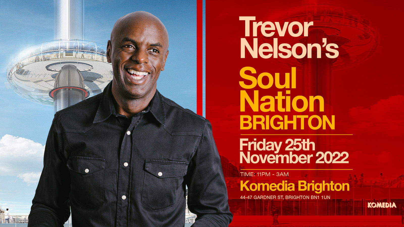 trevor nelson's soul nation - THE EARLY XMAS PARTY : brighton at ...