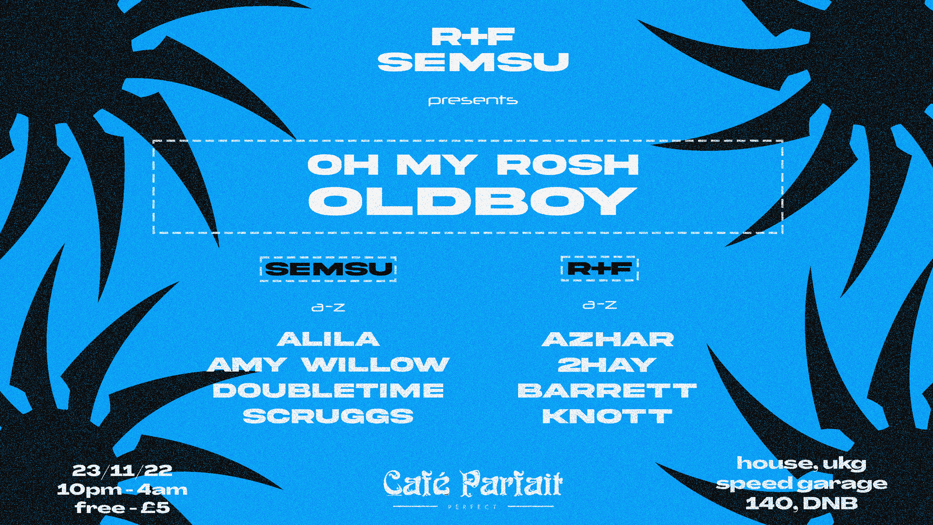 SEMSU x Rizz and Fizz at Café Parfait, Southampton on 23rd Nov 2022 ...