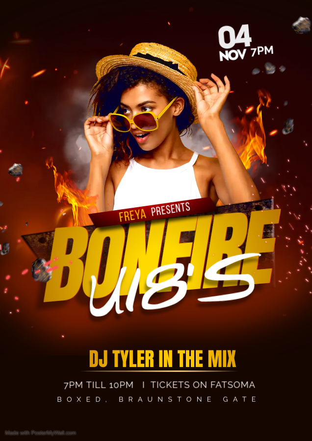 Freya Presents the Bonfire Bonanza U18 Rave at Boxed Bar & Music Venue ...
