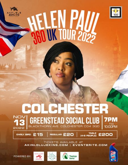 Helen Paul Live On Stage - Colchester [ Helen Paul 360 ] at Greenstead ...