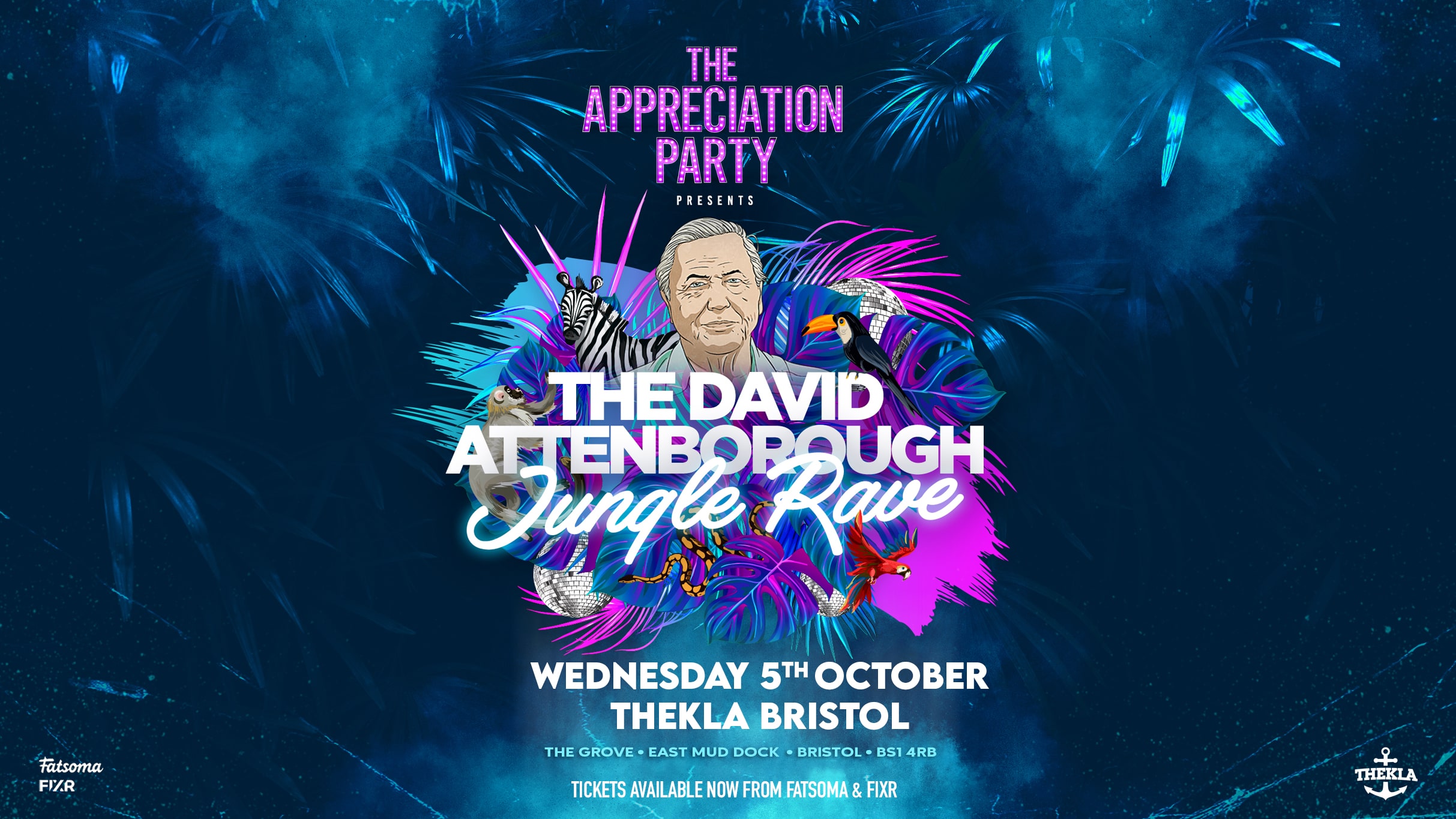 The Appreciation Party Presents; The David Attenborough Jungle Rave 🦁 ...