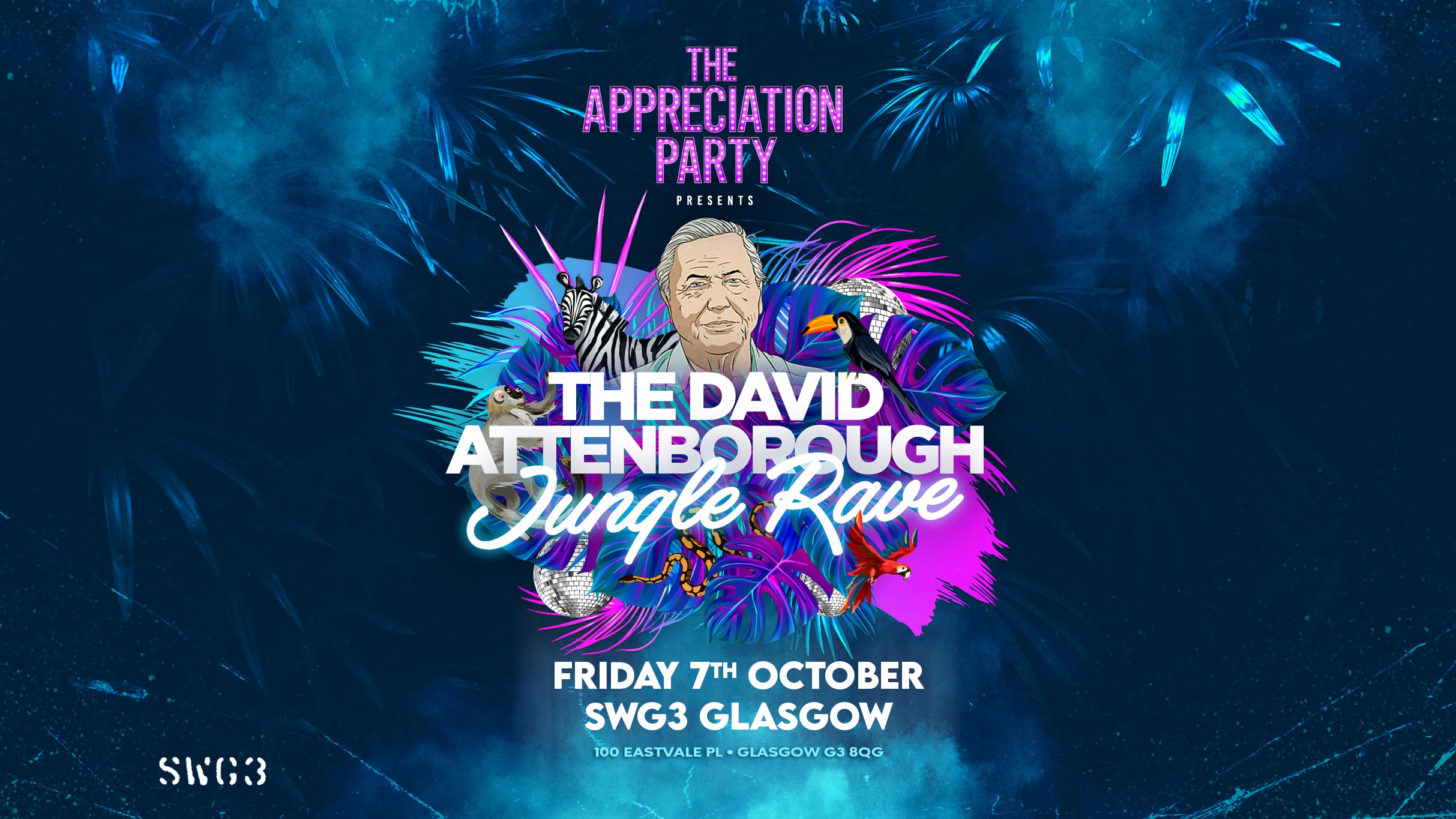 The Appreciation Party Presents; The David Attenborough Jungle Rave 🦁 ...