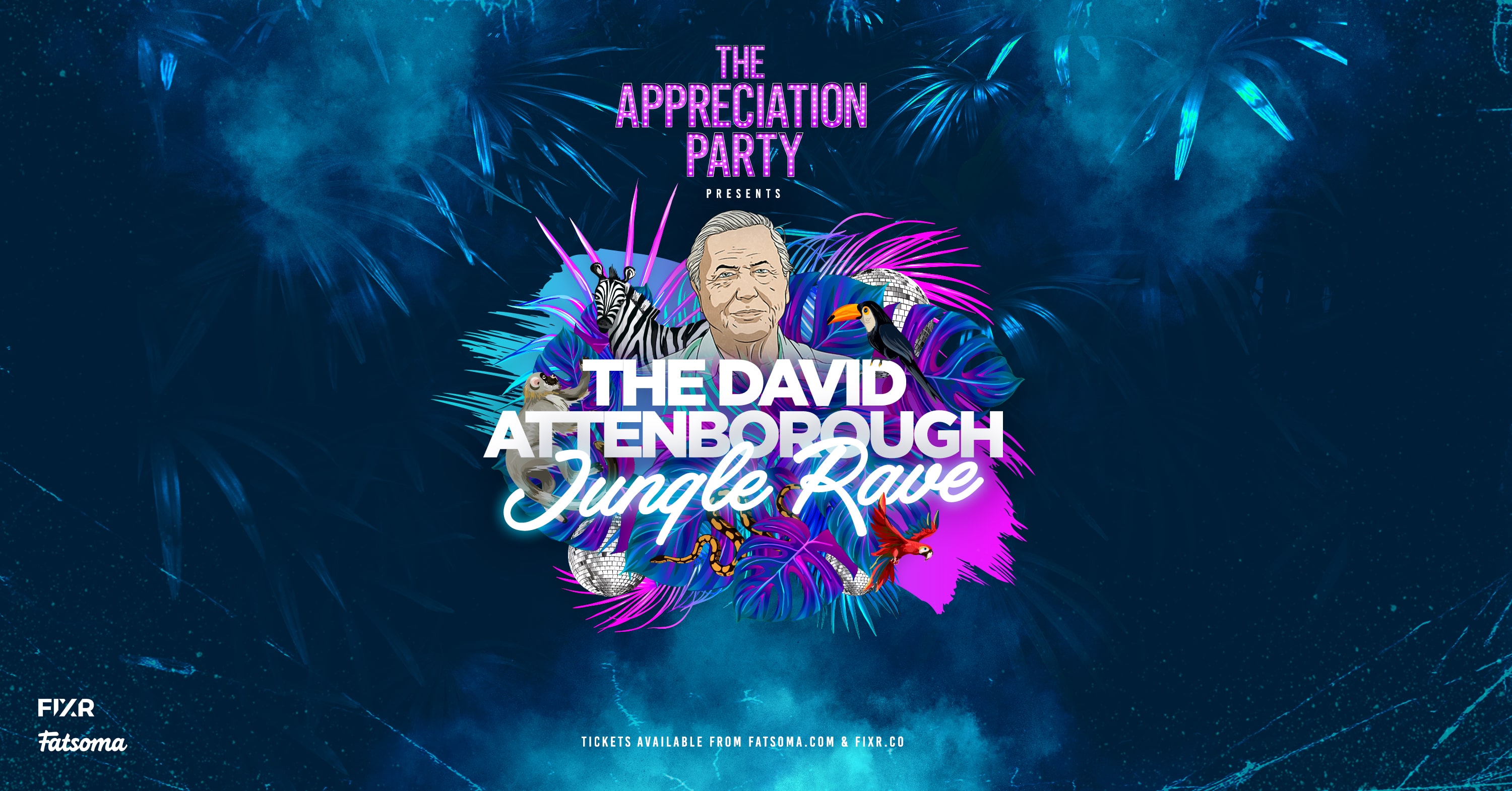 The Appreciation Party Presents; The David Attenborough Jungle Rave 🦁 ...