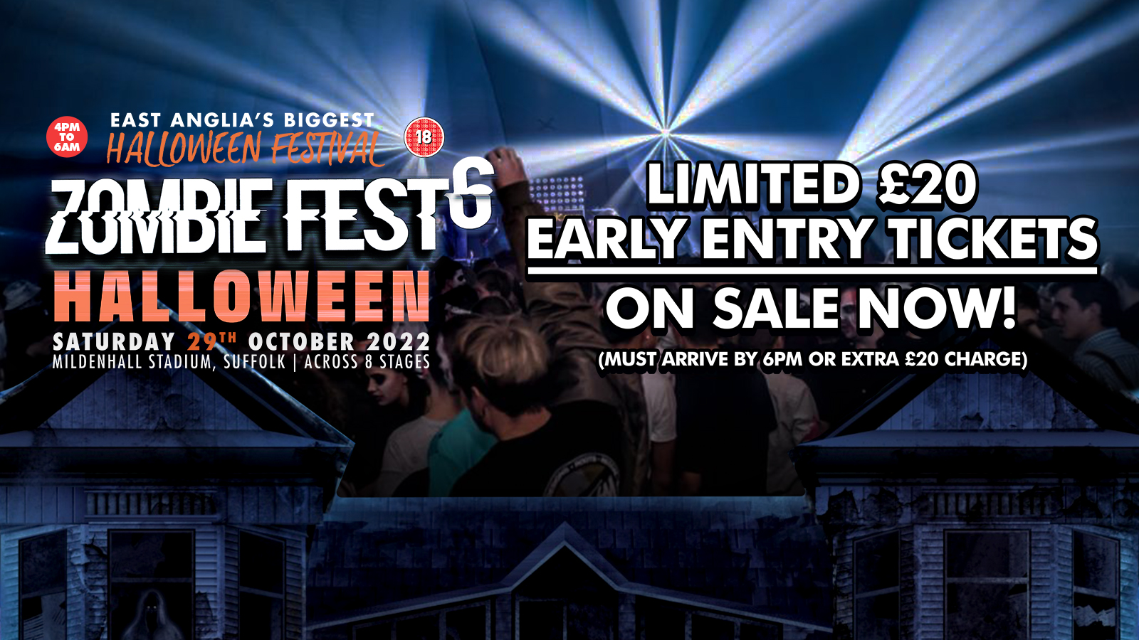 Zombie Fest 6 - Dusk til Dawn! at Mildenhall Stadium, West Row on 29th ...