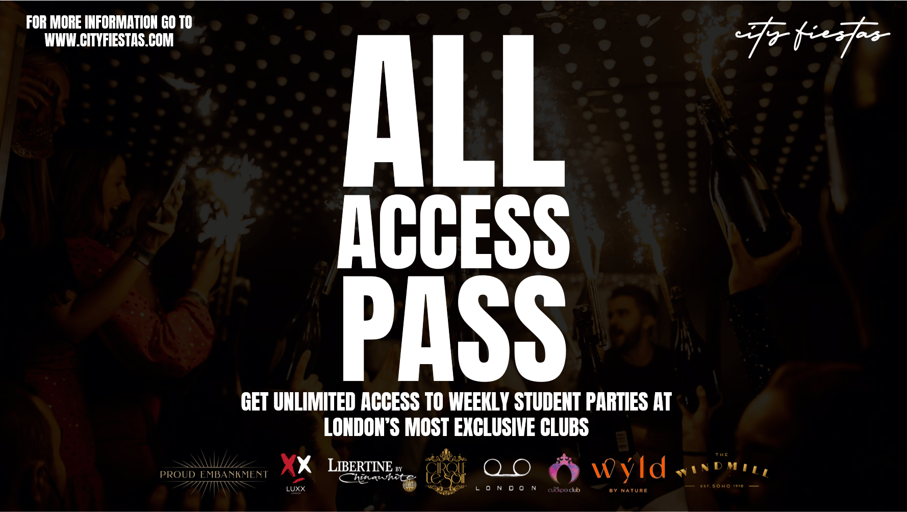 THE VIP ALL ACCESS PASS - LONDON'S MOST EXCLUSIVE PARTIES 😎 at The Most ...
