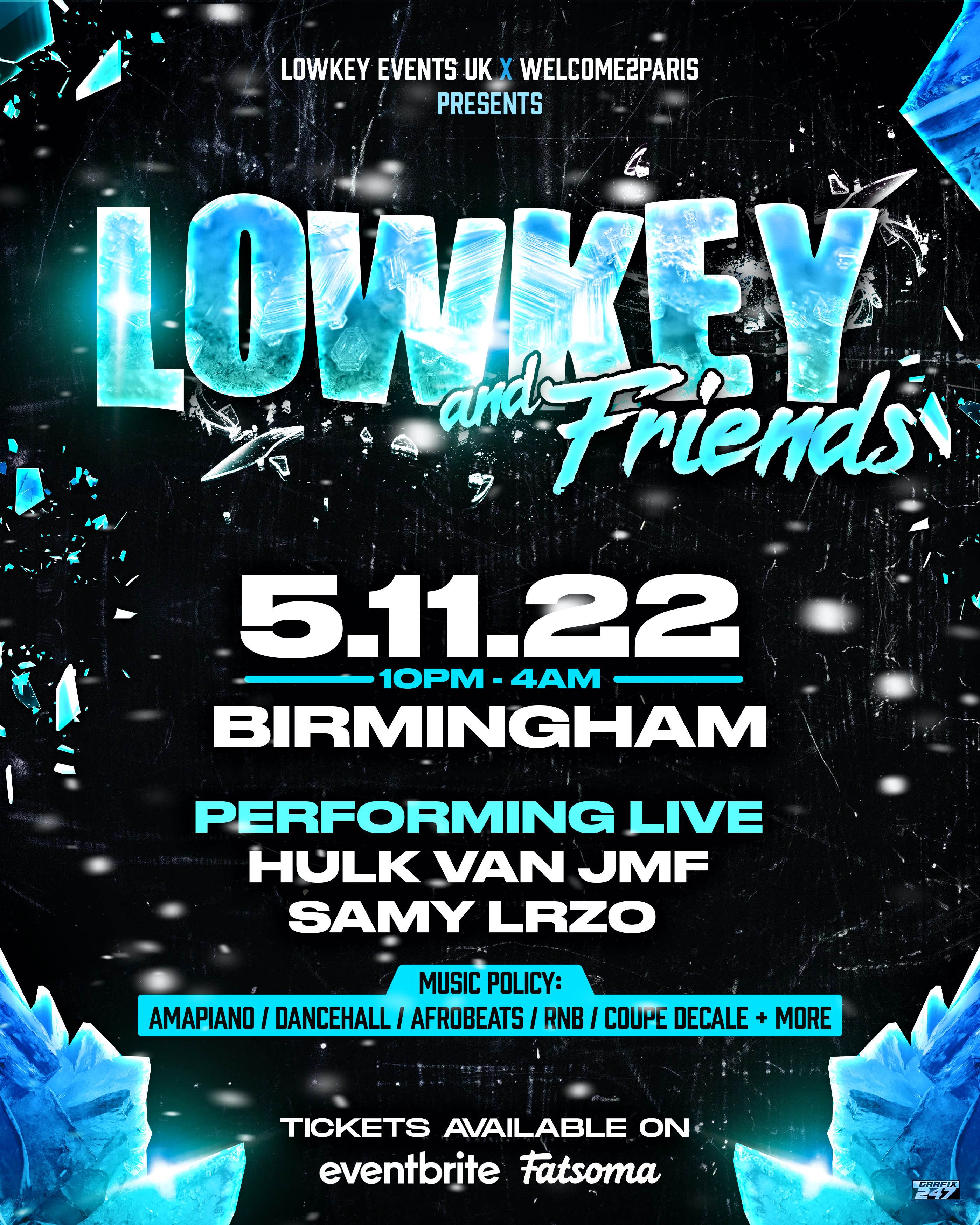 LOWKEY & FRIENDS | SEV MOKONZI & HULK VAN JMF +MORE at Up The Smoke x ...