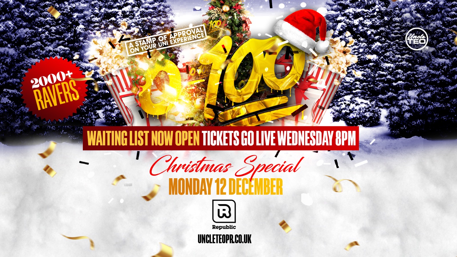 0-100 : Xmas Edition [FINAL RELEASE OUT NOW] at Club Republic ...