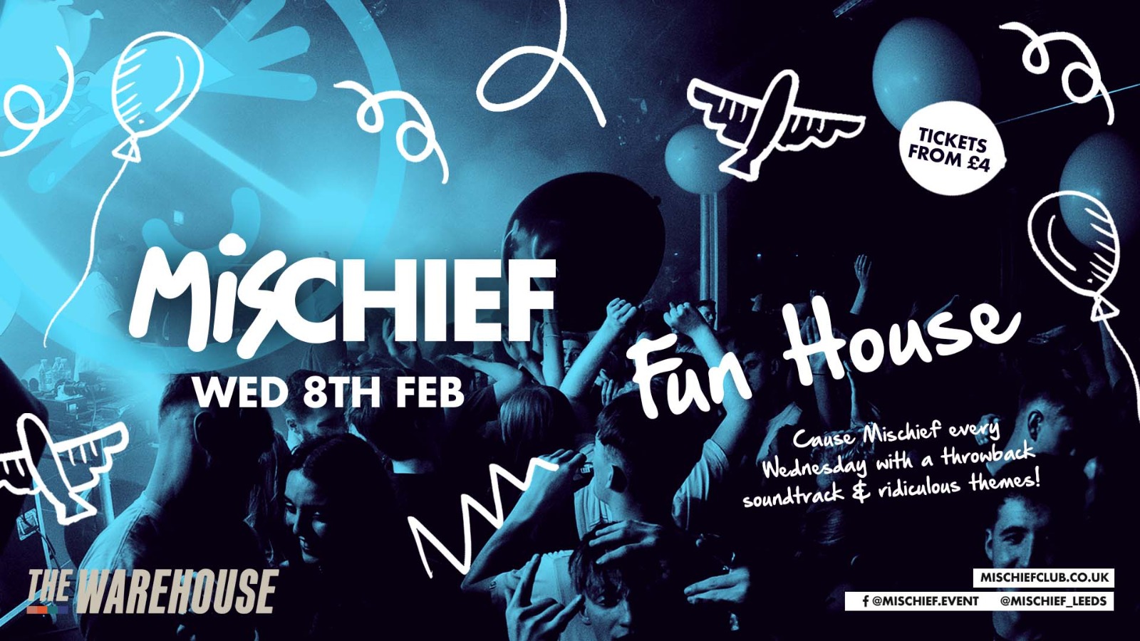 Mischief | (SOLD OUT) Fun House at The Warehouse, Leeds on 8th Feb 2023 | Fatsoma