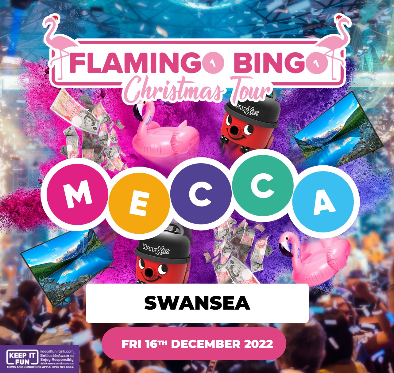 Flamingo Bingo - Swansea Mecca edition! at Mecca Bingo Swansea ...
