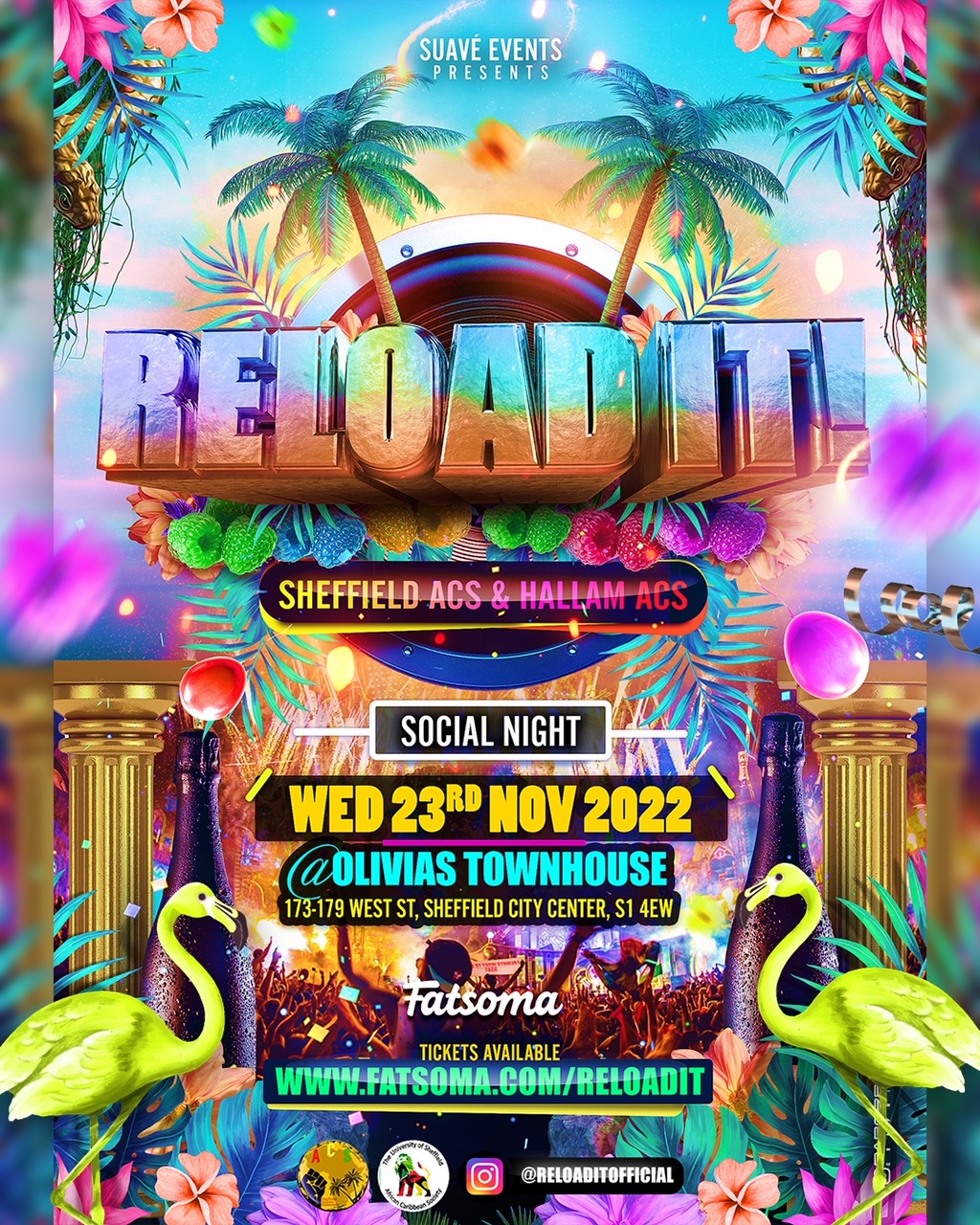 RELOAD IT! SHEFFIELD & HALLAM ACS SOCIAL NIGHT - THIS WEDNESDAY! at ...