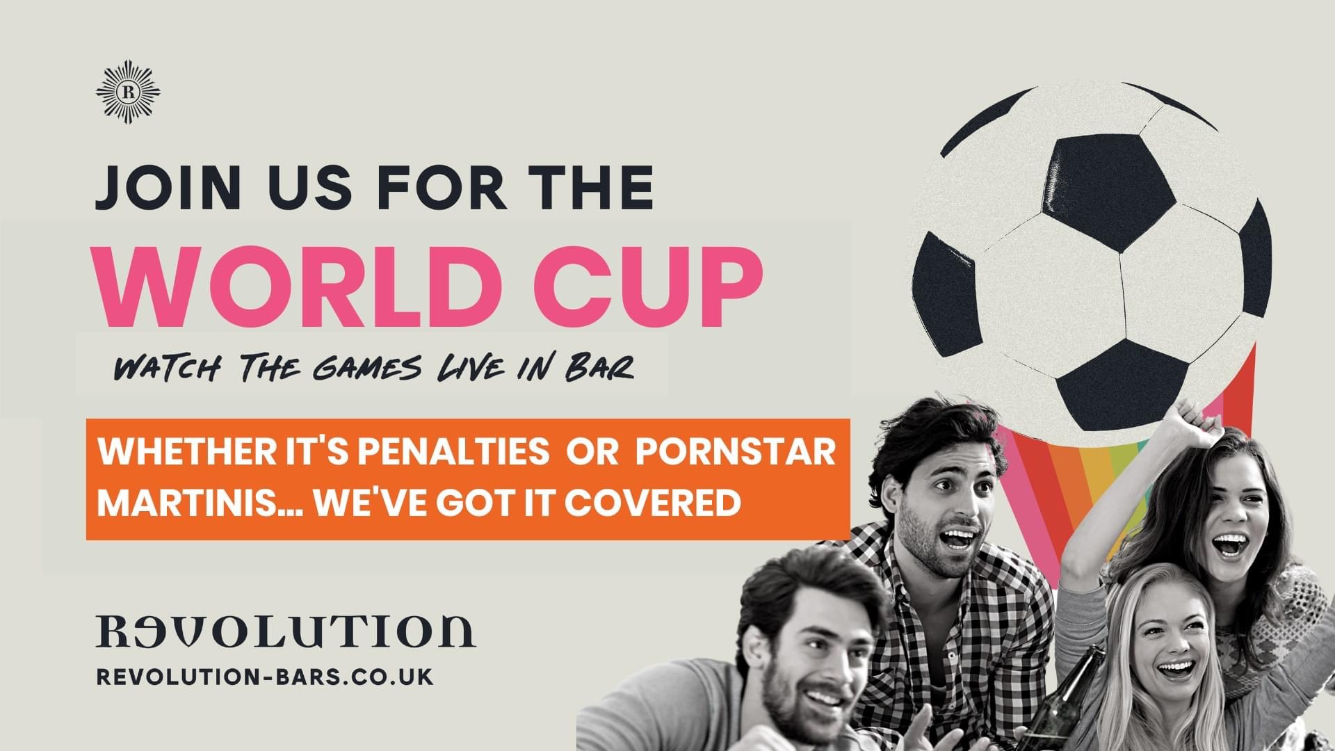 WORLD CUP X REVS at Revolution Leeds - Electric Press, Leeds on 25th ...