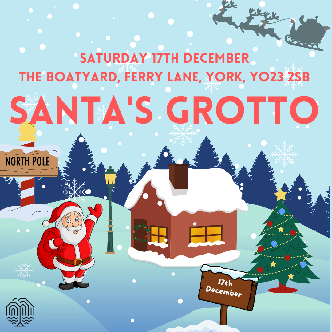 Santa’s Grotto at The Boatyard, York at The Boatyard York, Bishopthorpe ...