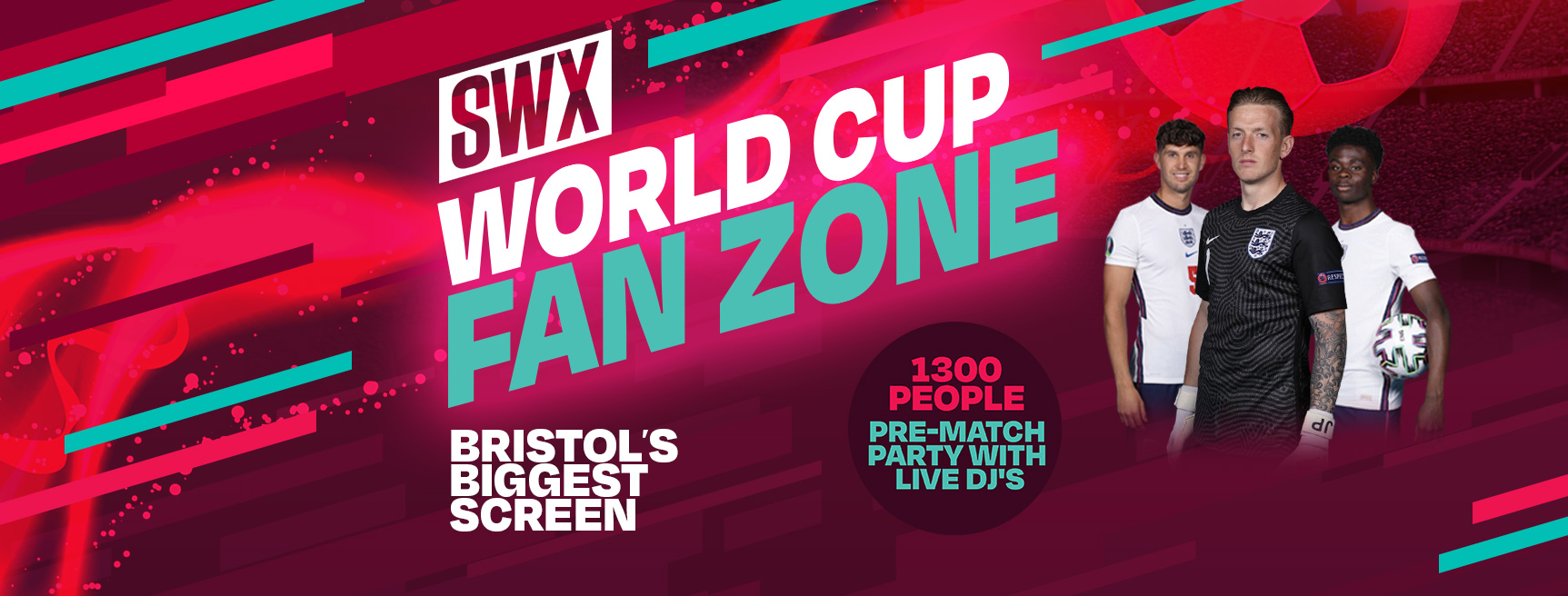 World Cup Fan Zone - England V Senegal at SWX, Bristol on 4th Dec 2022 ...