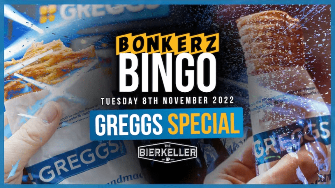Bonkerz Bingo | F1, Squash & Mixed Rounders at Nottingham Bierkeller, Nottingham on 8th Nov 2022 ...
