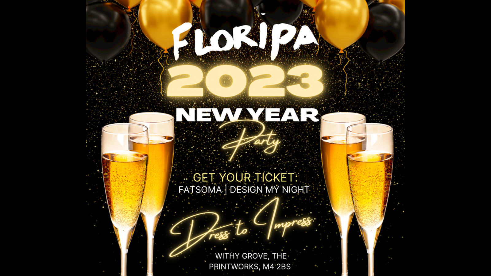 New Year's Eve 2022 at Floripa Manchester at Floripa Manchester ...