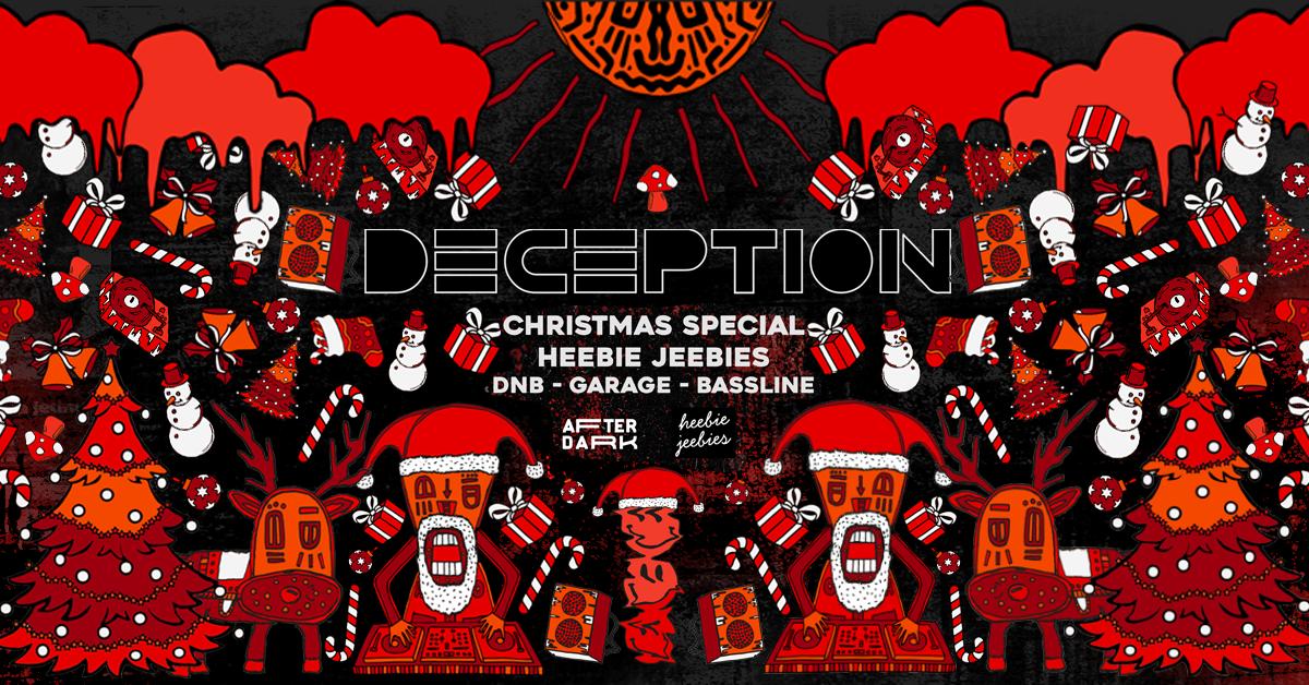 DECEPTION: Heebie Jeebies: Christmas Special: Wed 7th Dec at Heebie ...