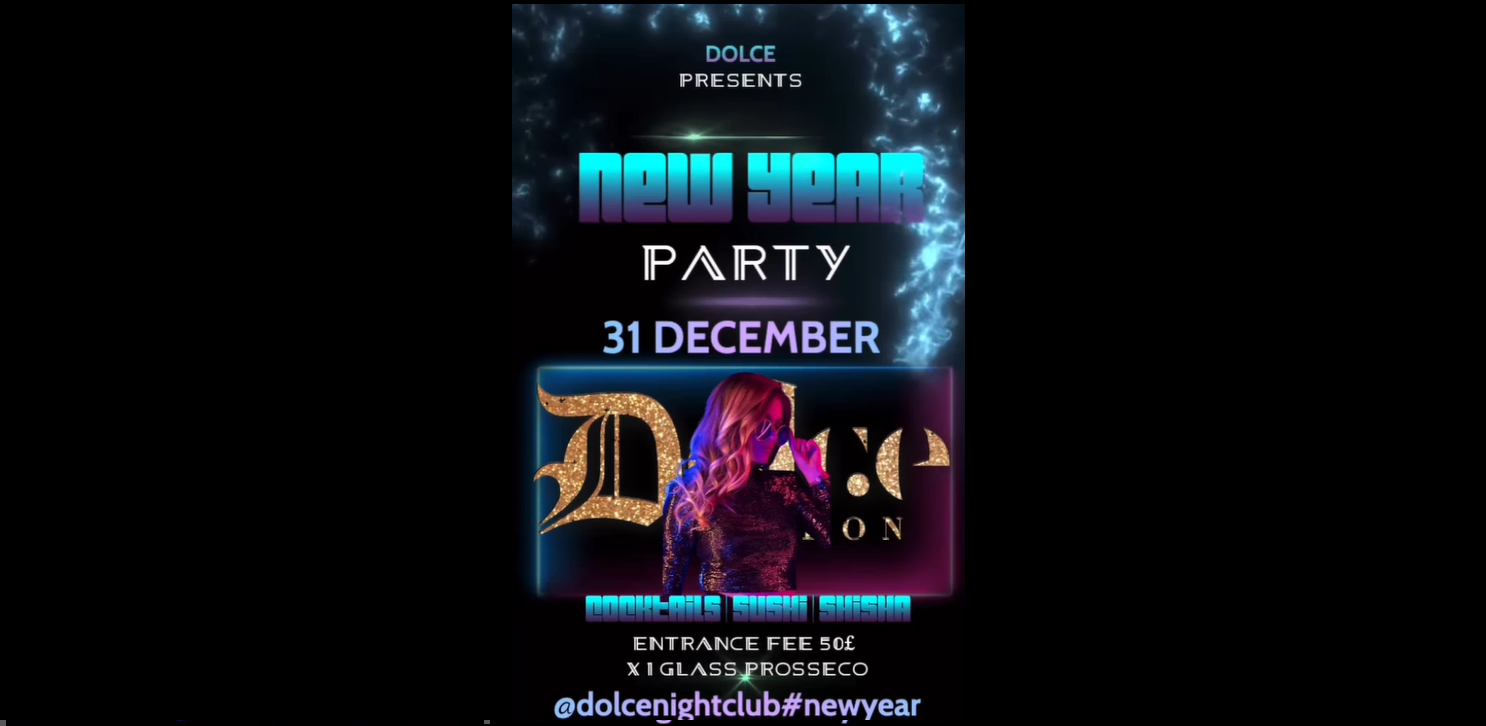 Dolce New Years Eve Tickets 2022 - 2023 at Dolce Club London, London on ...