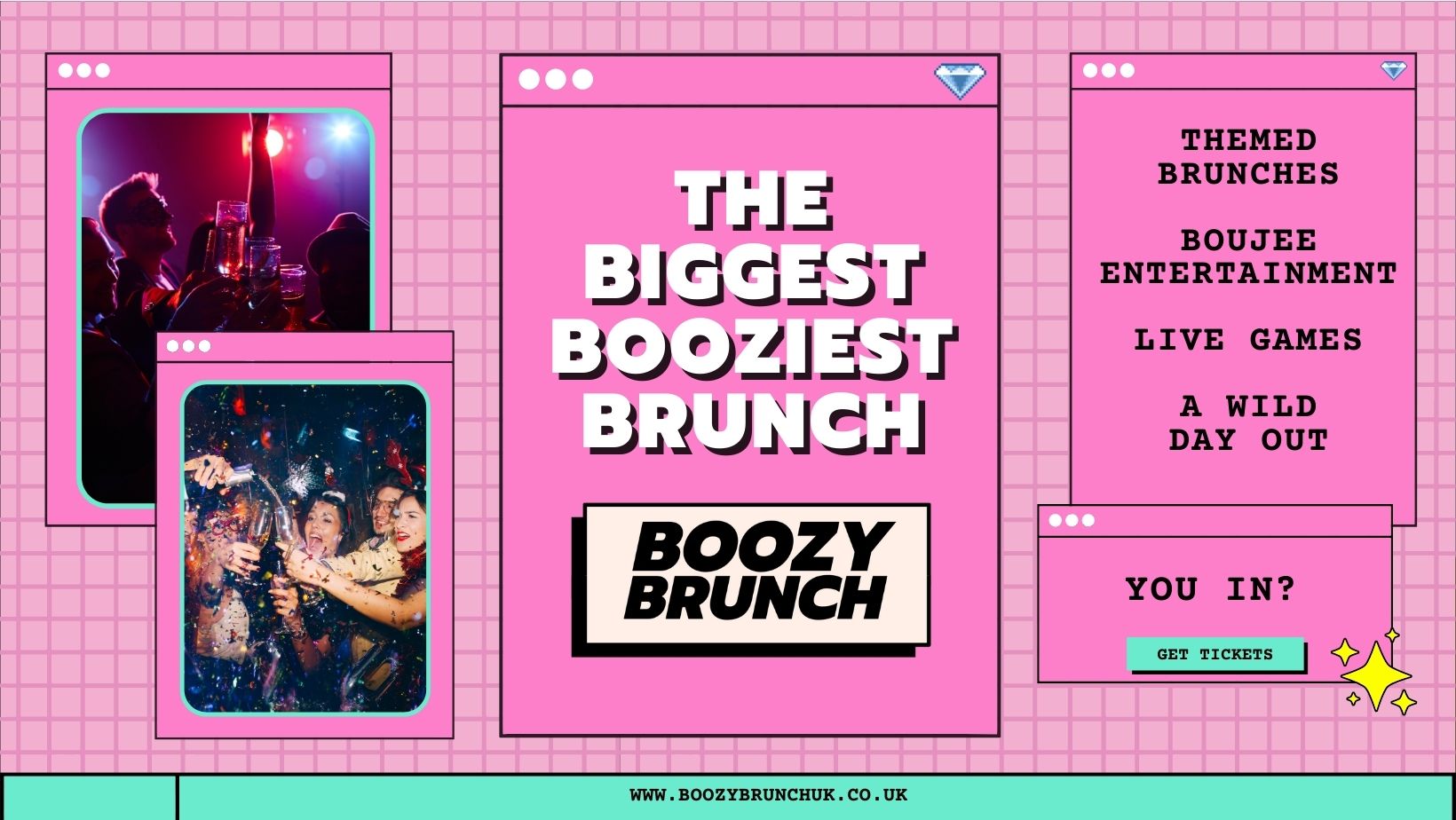 00's Boozy Brunch Derby at The Chocolate Factory, Derby on 1st May 2022 ...