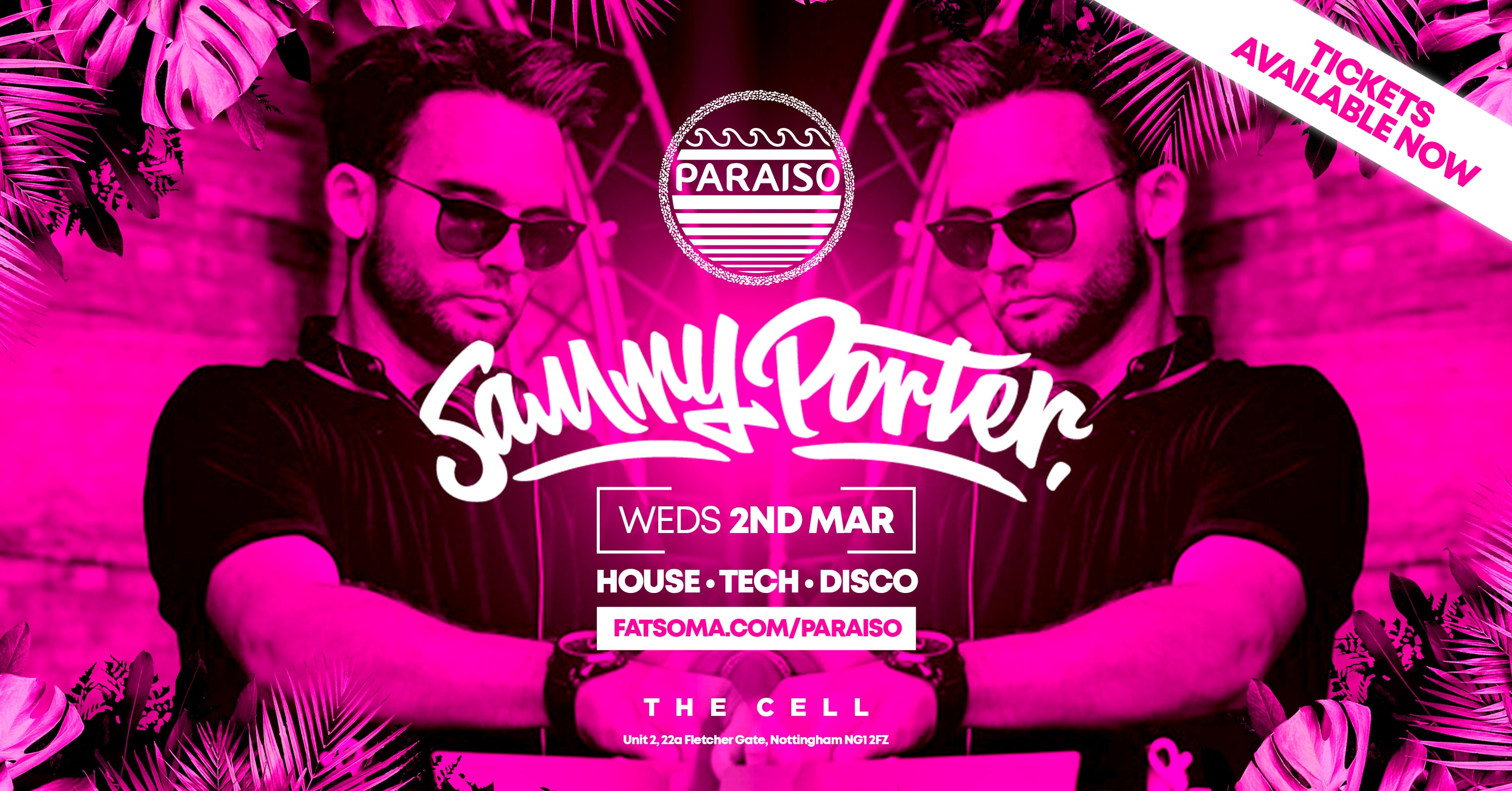 PARAISO - 02/03/22 - Special Headliner - Sammy Porter (LAST 50 TICKETS ...