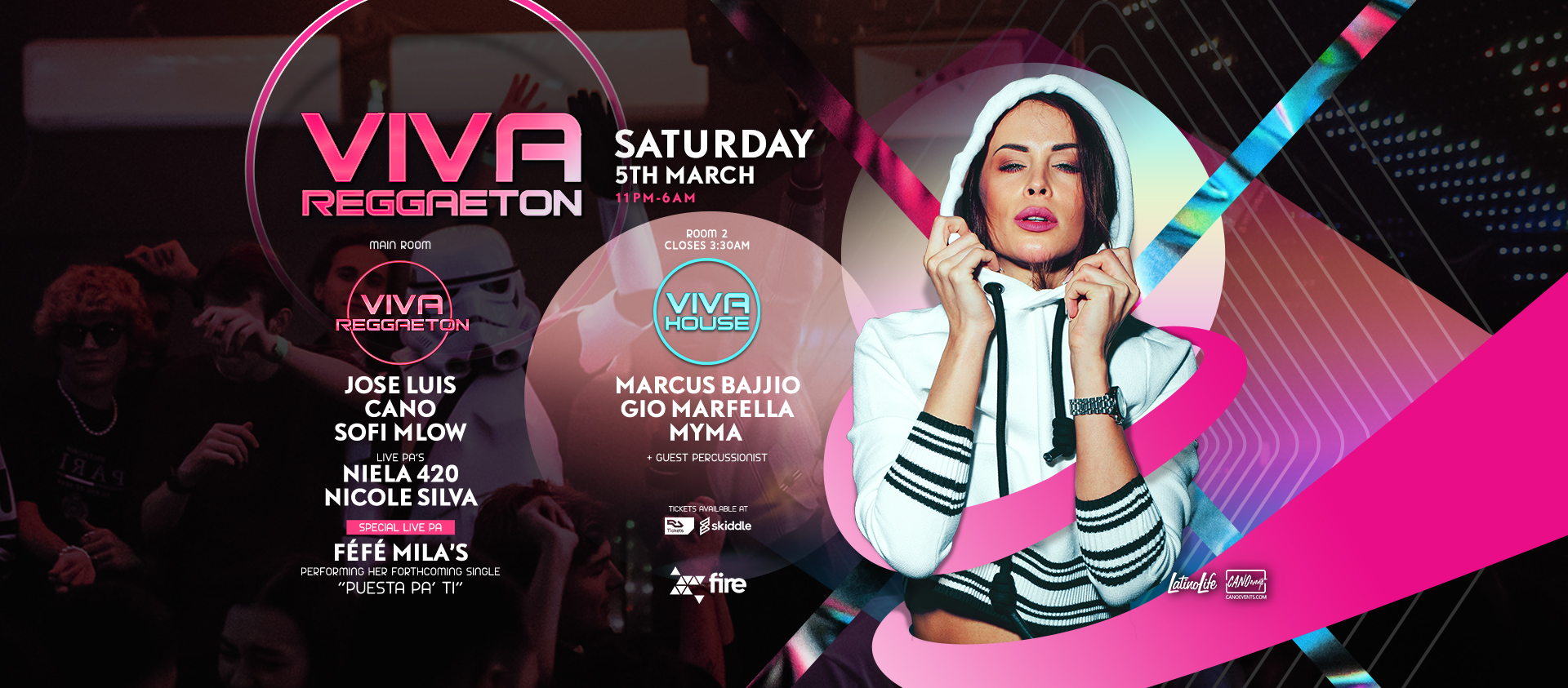 Viva Reggaeton/Viva House at Lightbox, London on 5th Mar 2022 | Fatsoma