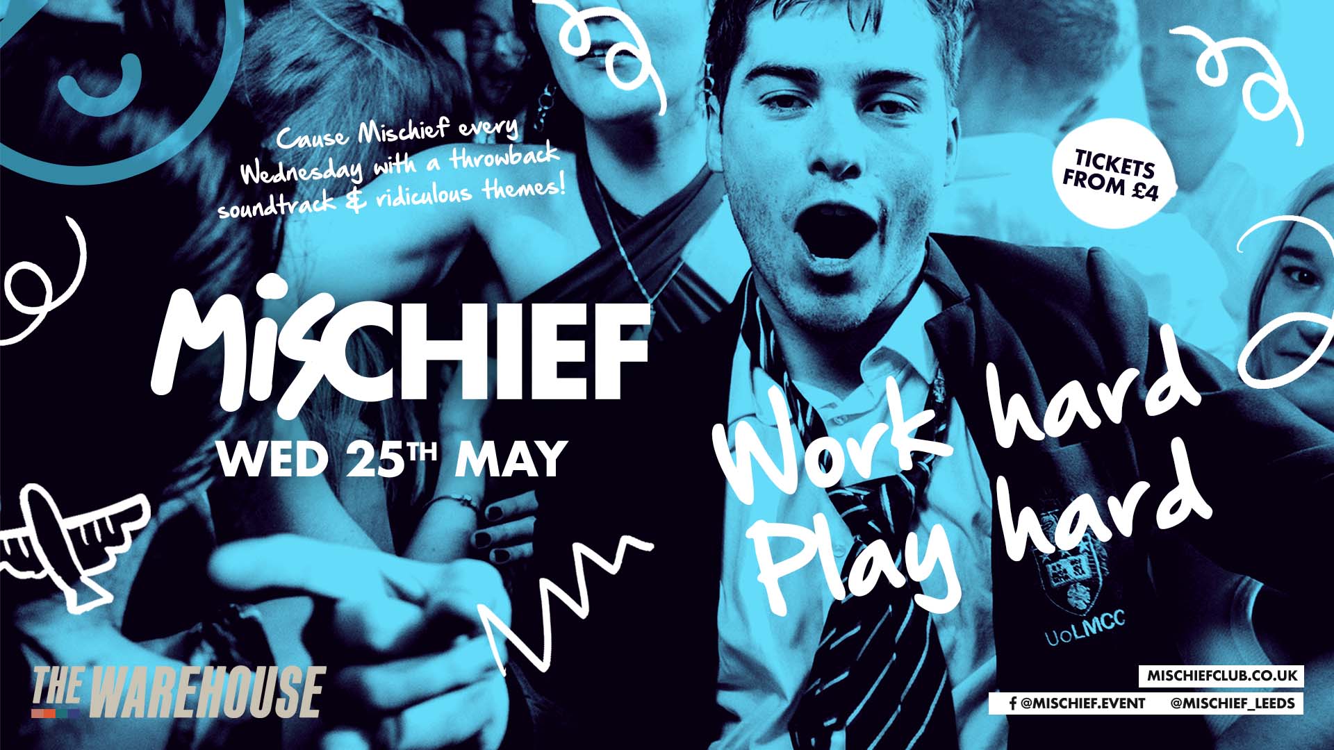 Mischief | Work Hard Play Hard at The Warehouse, Leeds on 25th May 2022 ...