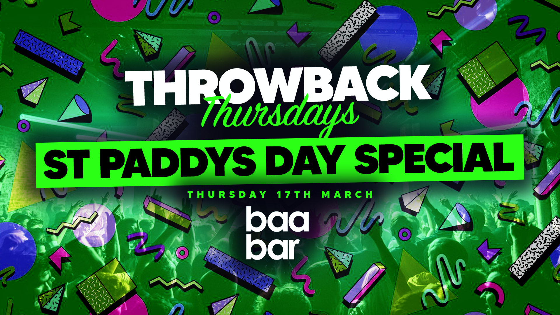 Throwback | St Paddys Special - Baa Bar at Baa Bar, Nottingham on 17th ...