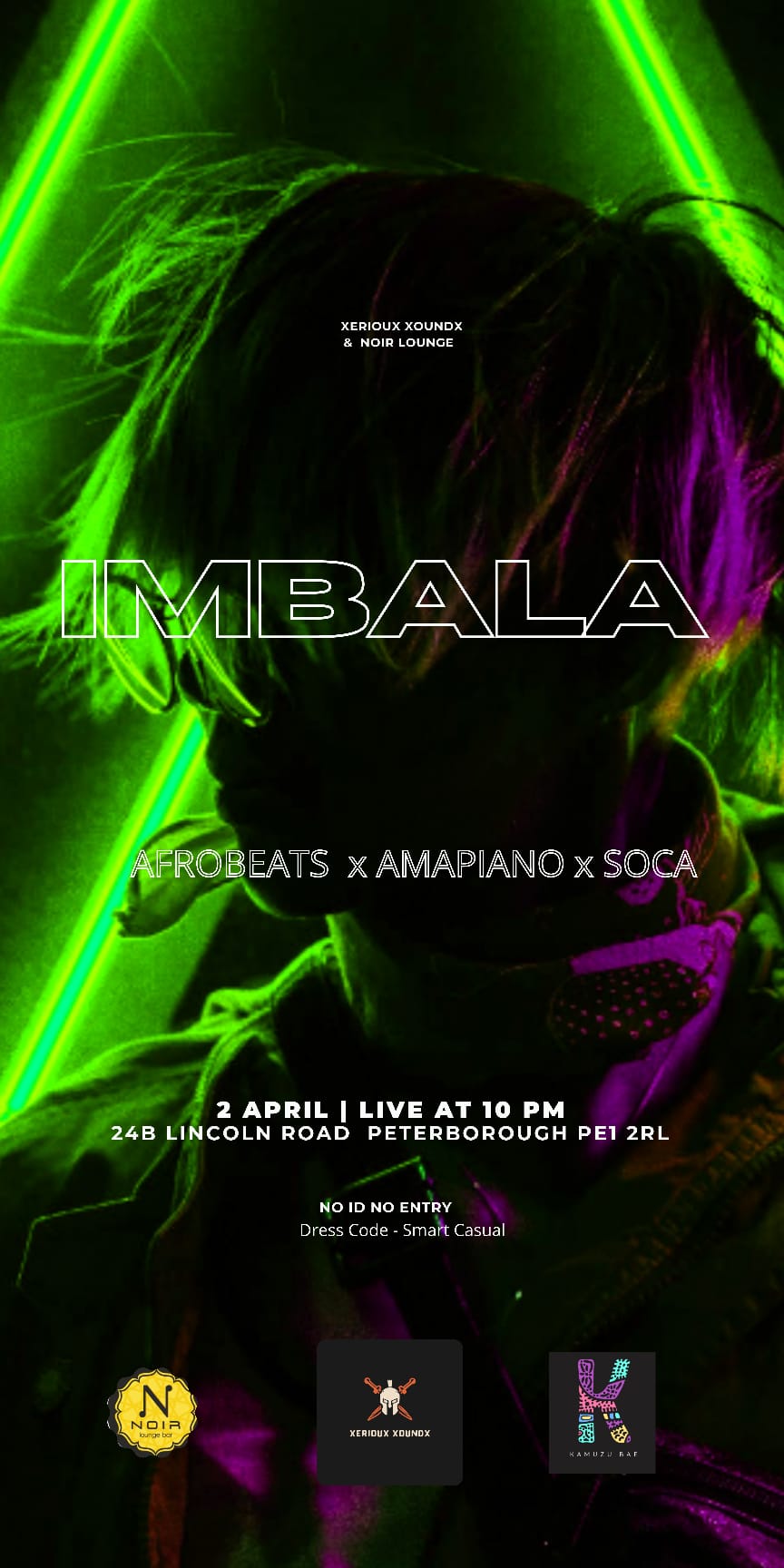 Imbala: Afrobeats x Amapiano x Soca at Noir lounge, bar & shisha ...
