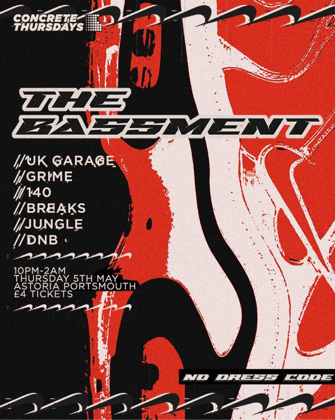 The Bassment - Concrete Thursdays at The Astoria, Portsmouth on 5th May ...