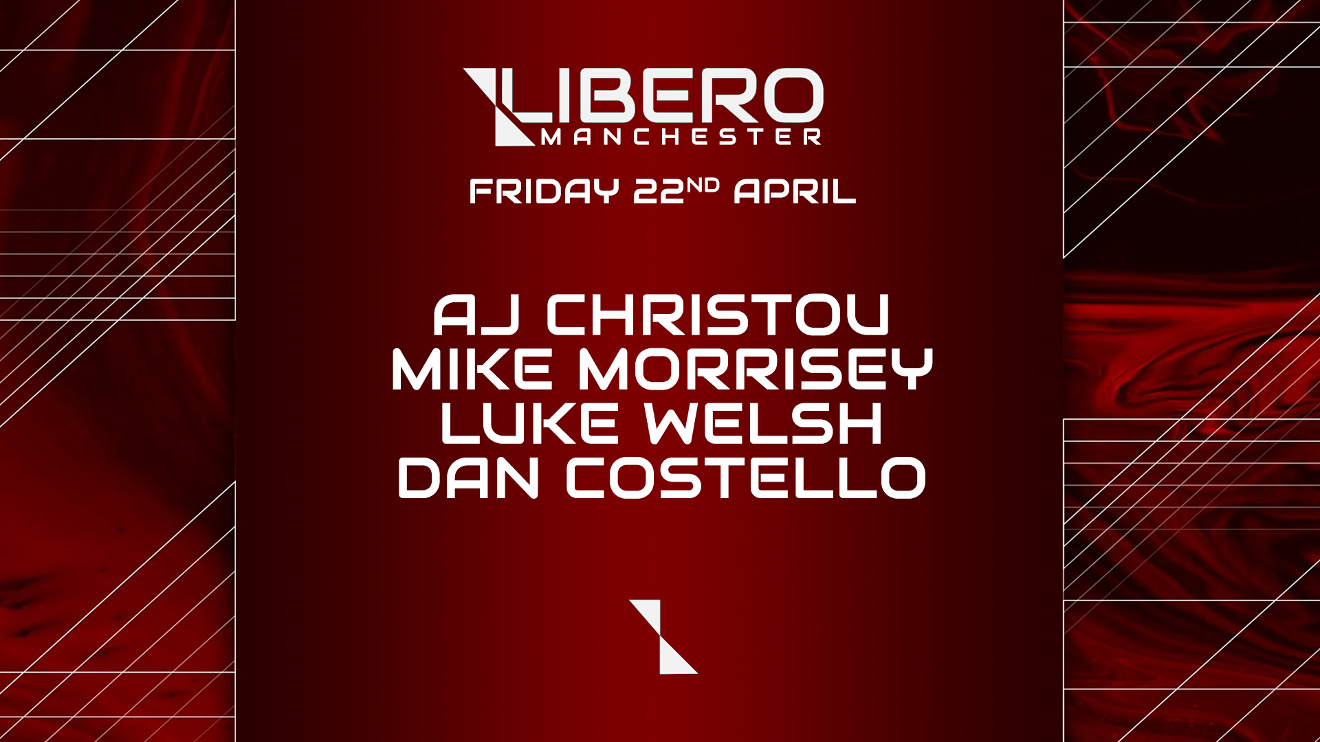 Libero - AJ Christou, Mike Morrisey, Luke Welsh, Dan Costello at New ...