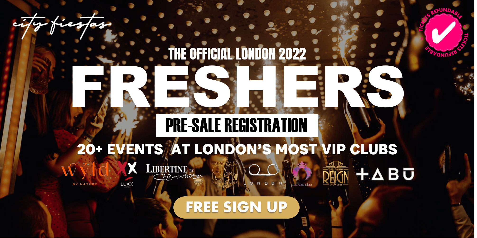 LONDON FRESHERS 2022: FREE SIGN UP + DRINKS AT MAYFAIR'S MOST LAVISH ...