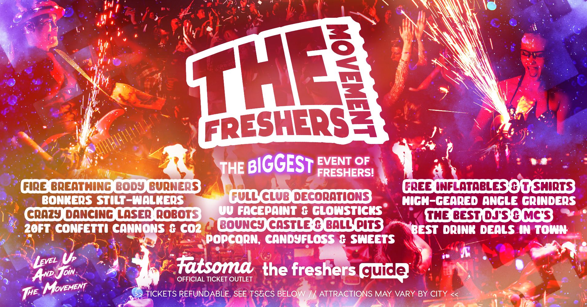 The Freshers Movement Coventry 🎉 FINAL FEW TICKETS! at Club 147 ...