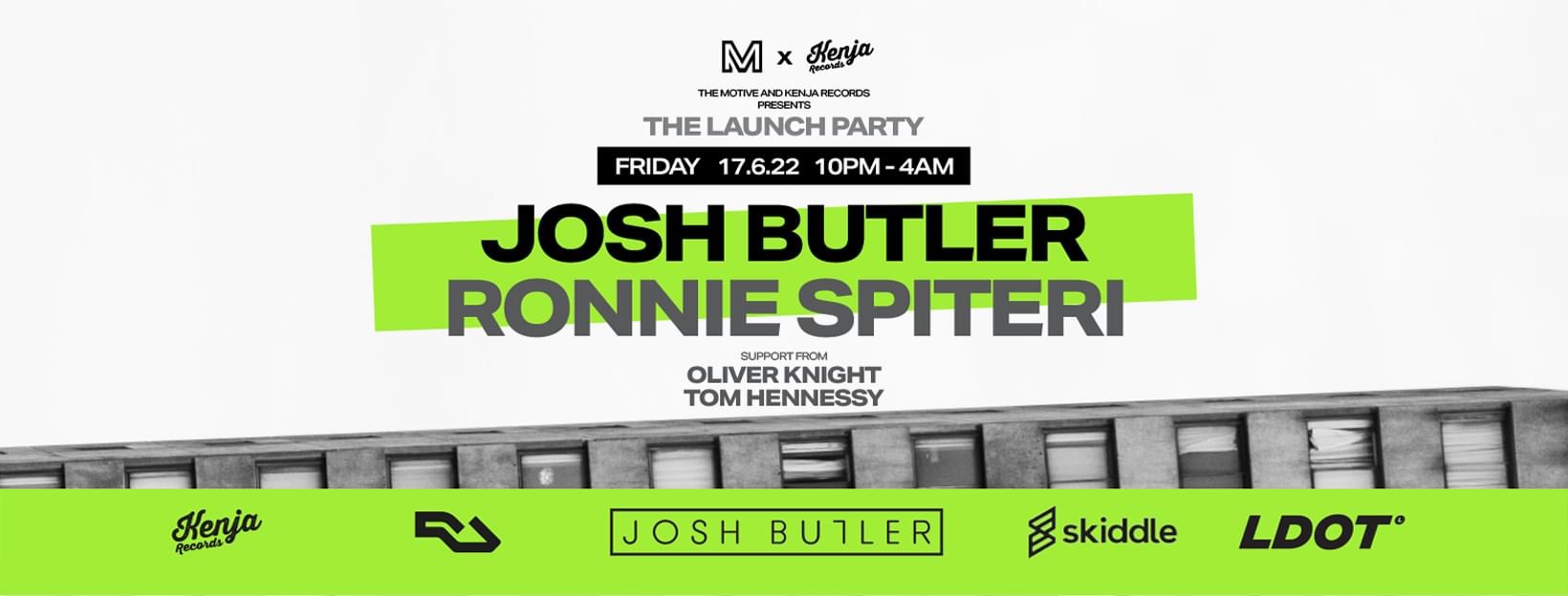 The Motive presents: Josh Butler & Ronnie Spiteri at The Vault ...